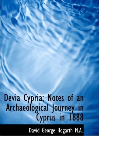 Amazon.com: Devia Cypria; Notes of an Archaeological Journey in Cyprus ...