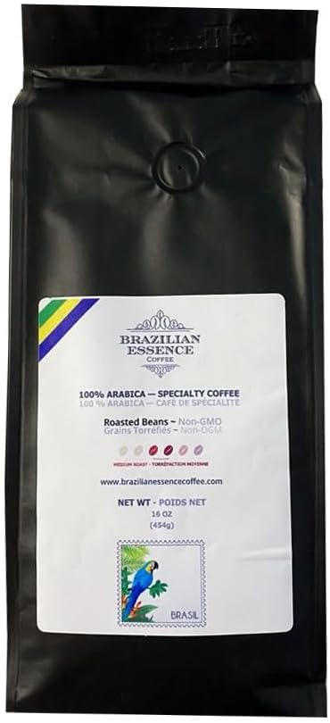 Amazon.com: Specialty Brazilian Essence GROUND Coffee (16oz/454g ...