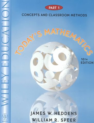 Today′s Mathematics: Today′s Mathematics – Part 1 & Part 2 Package 10e ...