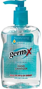 Amazon.com : Germ-X 868974 Germ-X Original Liquid Sanitizer 8 Oz ...