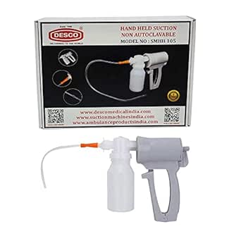 DESCO Hand Held Suction Device Non Autoclavable : Amazon.in: Industrial ...