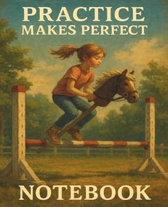 Practice Makes Perfect – Hobby Horse Heroes Notebook: Inspiring kids to ...