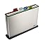 Joseph Joseph 60095 Index Steel Chopping Board Set, Large, Stainless ...