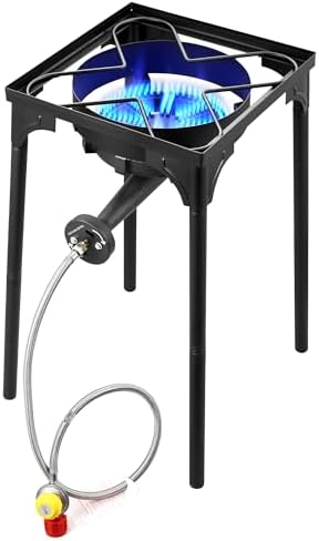 Amazon.com: Goplus Outdoor Camping Stove, Single Burner Propane Gas ...