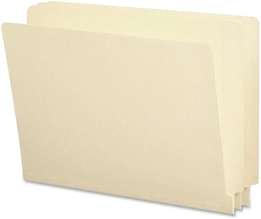 Amazon.com : Smead 100% Recycled End Tab File Folder, Shelf-Master ...