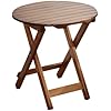Amazon.com : BplusZ Outdoor Small Table Round Folding Side Table ...