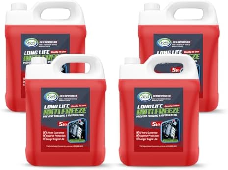 JOVS Antifreeze Engine Coolant Red 5L – All-Year Protection for Your ...
