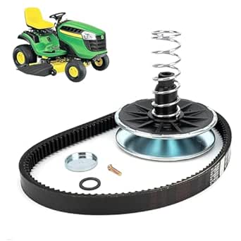 Transmission Driven Variator Pulley Kit Compatible with John Deere D105 ...