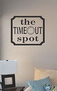 Amazon.com: JS Artworks The Timeout Spot Vinyl Wall Decal Sticker ...