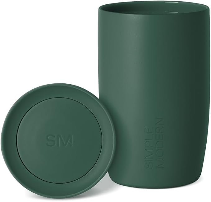 Amazon.com: Simple Modern Travel Coffee Mug Tumbler with 360° Lid ...