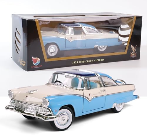 Amazon.com: Lucky DIE CAST 1955 Ford Crown Victoria 1/18 Scale Die-Cast ...