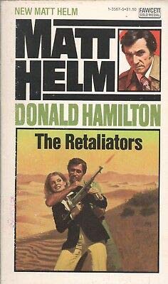 THE RETALIATORS By DONALD HAMILTON Fawcett Gold Medal PAPERBACK 1976 ...