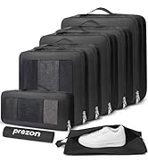 Prezon Compression Packing Cubes, Luggage Organiser Set, Extensible ...