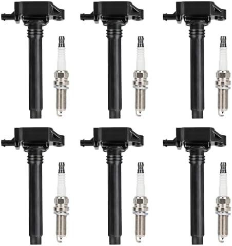 Amazon.com: 3.6L V6 UF648 Ignition Coil Pack and 97390 Iridium Spark ...