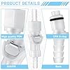 Amazon.com: Chunful 10 Pcs 1/4" Quick Disconnect Connect Hose Barb ...