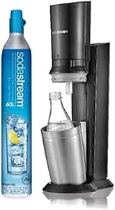 Sodastream Crystal Carbonator Machine Black : Amazon.co.uk: Home & Kitchen