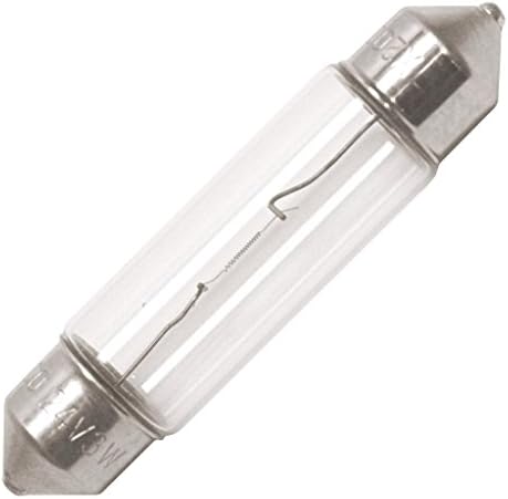 Bulbrite 715604 - 3 Watt Xenon Festoon Light Bulb, 24 Volt, T3-1/4 ...