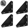 Amazon.com: 4 Pcs Unistrut Bracket, 4 Hole Right Angle Connector ...