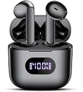 Amazon.com: Wireless Earbuds, Bluetooth Headphones V5.3 Earphones, 48H ...