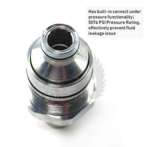 Snapklik.com : 7246799 Hydraulic Male Flat Face Quick Connect Coupler ...