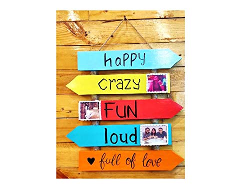 Customized Handmade Wooden nameboard for Home décor Wall Hanging Art ...