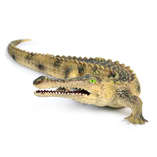 SAIEMNOOET Alligator Bath Toy Realistic Jungle Wild Crocodile - Want It All