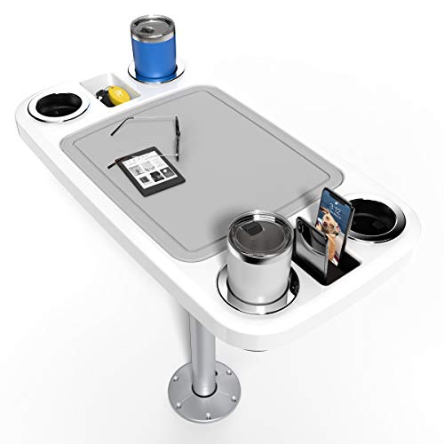 Boating Sports Toonmate Premium Kidney-Shaped Pontoon Table with Pedestal