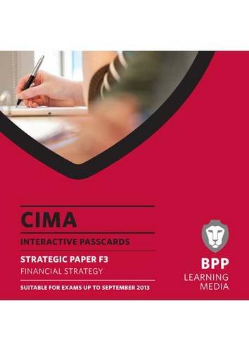Amazon | CIMA - Financial Strategy: Interactive Passcard | BPP Learning ...