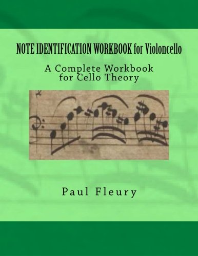 Amazon.com: NOTE IDENTIFICATION WORKBOOK for Violoncello: A Complete ...