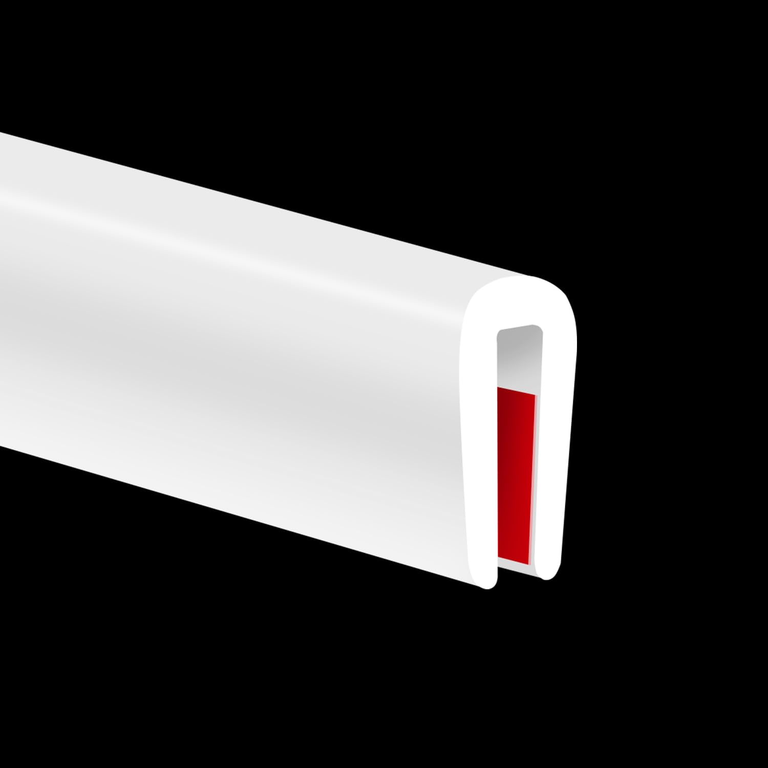 Rubber Edge Trim, Flexible Baby Proof Edge Trims for Sharp Edges, 1/16 ...