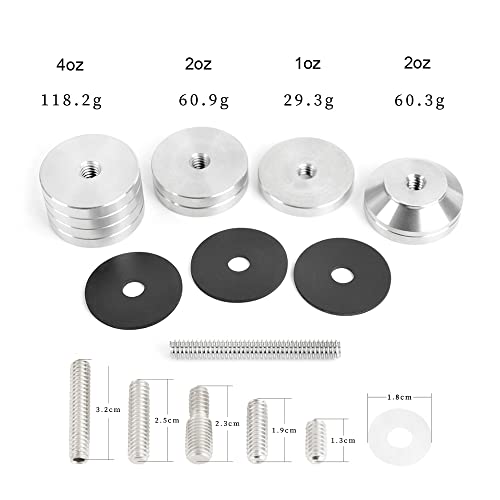 SHARROW Archery Bow Stabilizer Weights Balance Bar Counterweight Kit 1 ...