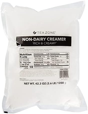 Amazon.com: Tea Zone P1020 Non-Dairy Creamer Original Rich & Creamy ...