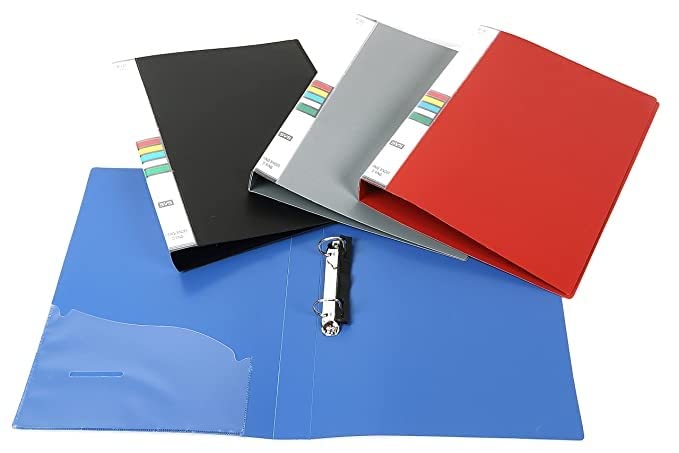SRS 2D Ring Binder File Folder for Office Documents Paper Files Strong ...