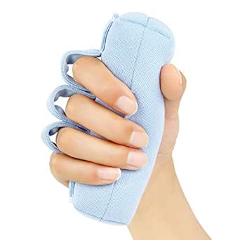 REAQER Finger Contracture Cushion Palm Finger Grips Splitter Anti Flaw ...