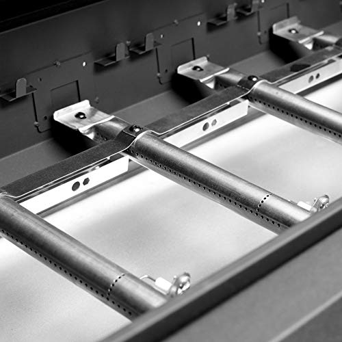 Ribelli Griglia a Gas griglia Carrello Barbecue 4 bruciatori in Acciaio ...