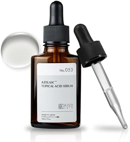Amazon.com: KisoCare Azelaic Acid for Face Serum 15 percent Niacinamide Vitamin C BALANCING ...