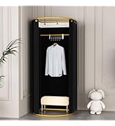 Amazon.com: JVVMNJLK Clothing Store Fitting Room, Portable Changing ...