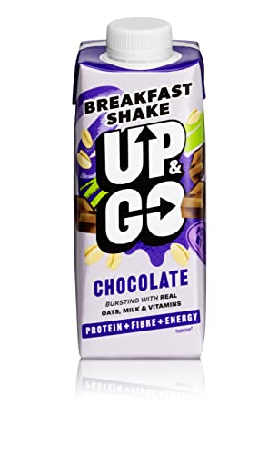 UP & GO Breakfast Drink - Chocolate, High Protein, Calcium & Fibre ...