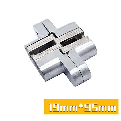 Hidden Cross Hinge 19x95mm Stainless Steel Invisible Folding Door ...