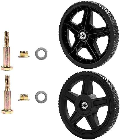 Amazon.com : Parts Camp Push Mower Wheel kits 10 inch Wheels for Lawn ...