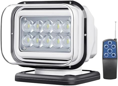 Amazon.com: CarsPlay LED Spotlight for Truck, Remote Control LED Search ...