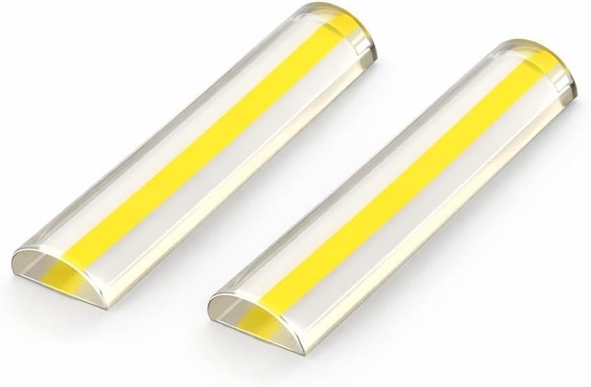 Amazon.com: 2Pack Acrylic Reading Line Magnifier, Half-Round Bar ...