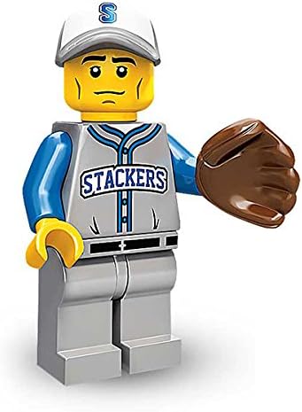 LEGO Baseball player Minifigure 71001 Series 10, Unisex-Toy, ABS ...