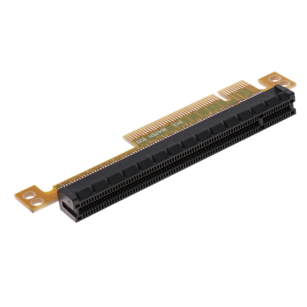 myaddiction Pci Express Riser Card Pci-E X8 to X16 Slot Adapter ...