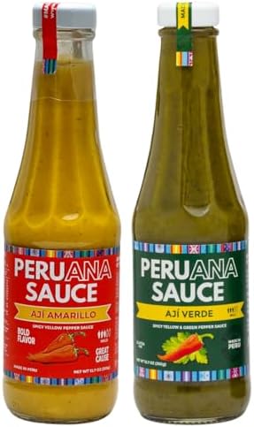 Amazon.com : Peruana Sauce, Delicious Spicy Sauce, Made in Peru ...