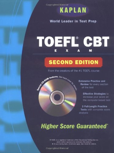 Amazon.com: Kaplan TOEFL CBT W/CD-Rom, 2nd Edition: 9780743230575: Kaplan: Books