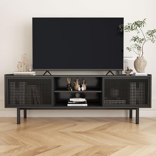 Amazon.com: Merax Graceful TV Stand with Arch Cabinets for Televisions ...