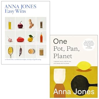 Anna Jones Collection 2 Books Set (Easy Wins & One Pot Pan Planet ...