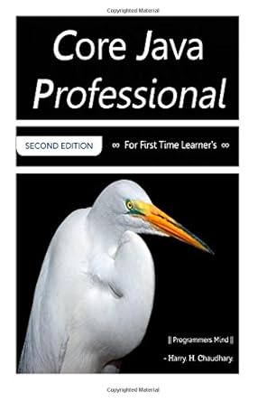 Core Java Professional : Chaudhary, Harry H.: Amazon.in: Books