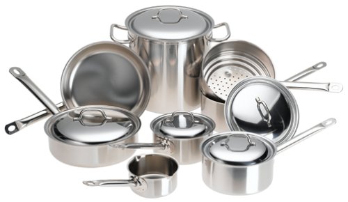 Buy Sitram Profiserie 13 Piece Stainless Steel Cookware Set Online at ...